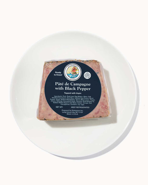 Pâté de Campagne with Black Pepper | Gourmet Delights Online – Petrossian